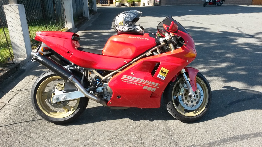 Ducati 888 Strada Jugendtraum - Deine Ducati - Umbauten, Aufbauten ...
