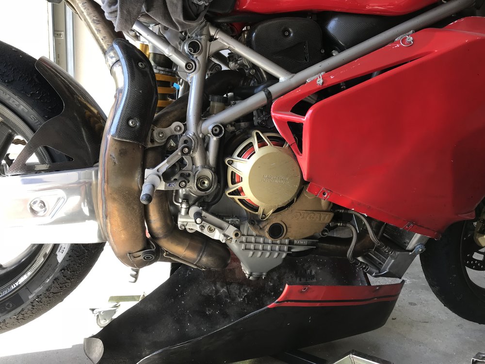 termignoni komplettanlage für ducati 999s - Montage - Ducati 749, 999 ...